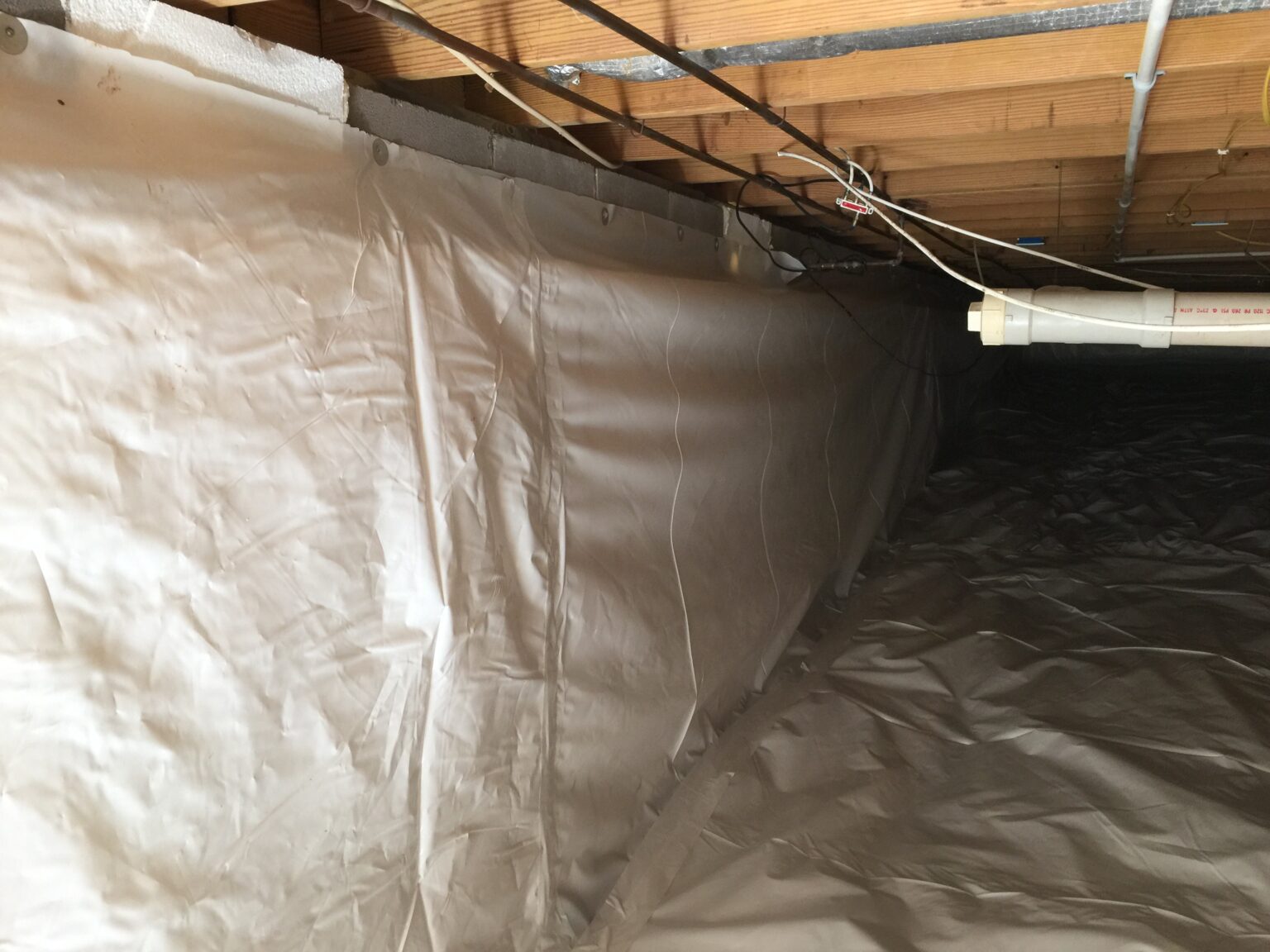 Crawl Space Moisture Barrier | Vapor Barrier Installation | Asheville